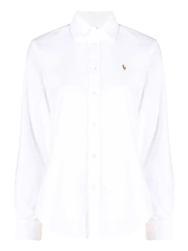 Polo Ralph Lauren Polo Pony Cotton Shirt - White