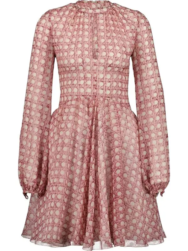 Giambattista Valli Polka-dot Mini Dress - Pink