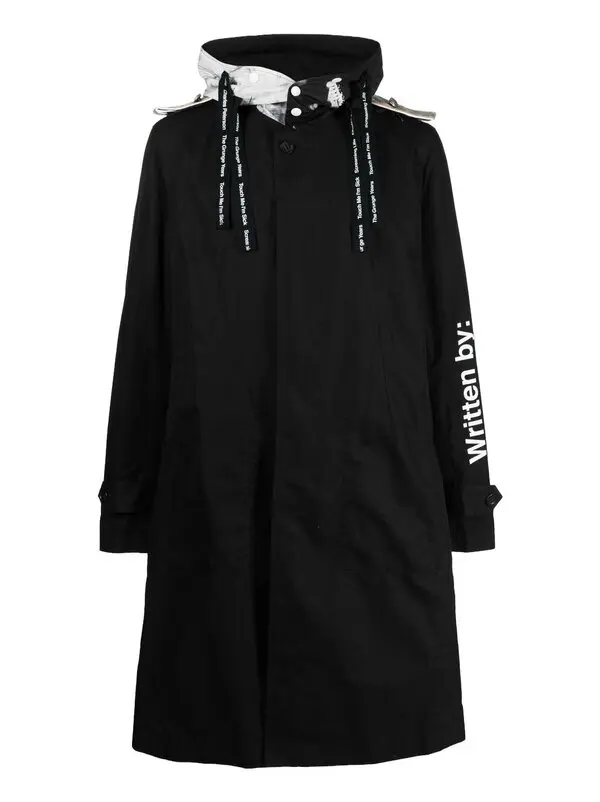 TAKAHIROMIYASHITA THESOLOIST. Two-tone Parka Coat - Black