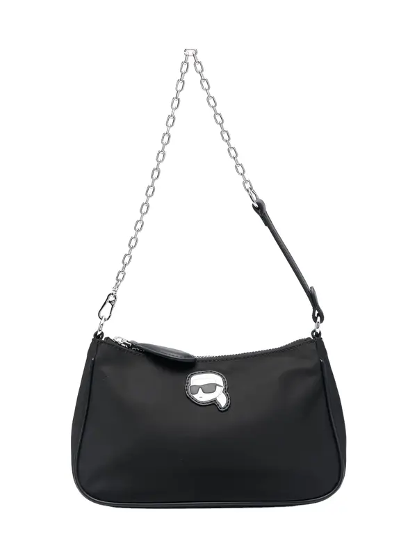 Karl Lagerfeld Ikonik Shoulder Bag - Black
