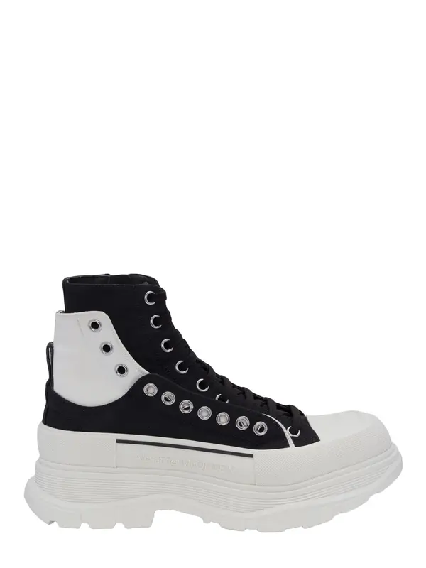 Alexander McQueen Tread Slick Sneakers - Black