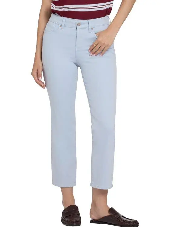 NYDJ Marilyn Straight Leg Ankle Jeans - Blue Clover