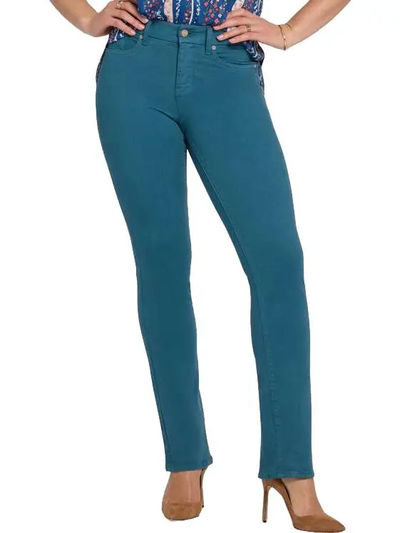 NYDJ Marilyn Straight Leg Jeans - Blue Lake