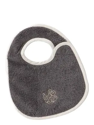 FOO TOKYO Organic Cotton Baby Bib - Gray