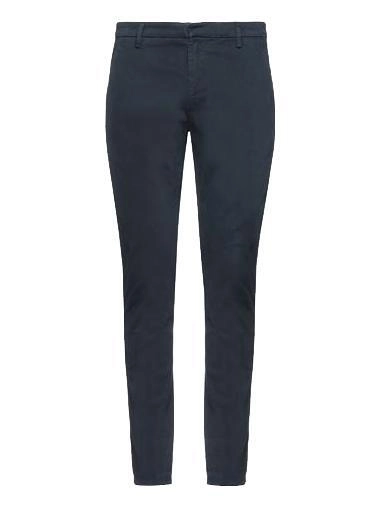 DONDUP Pants Size Cotton, Elastane - Blue
