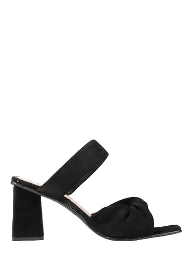 Vero Moda Leather Sandals - Black
