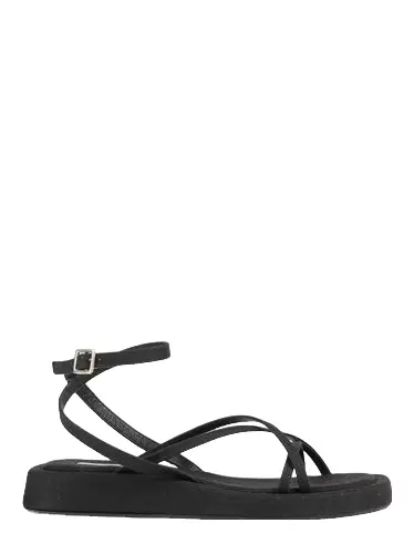 GIA / RHW Textile Sandals - Black