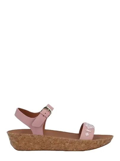 Fitflop Leather Sandals - Pink