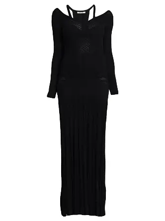 Roberto Cavalli Maxi Dress - Black