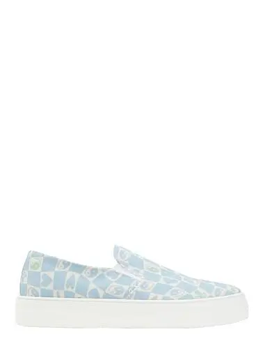 8 BY YOOX Leather Flatform Slip-on Sneakers - Blue