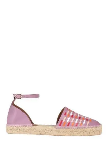 BALDININI Trend Leather Espadrilles - Purple