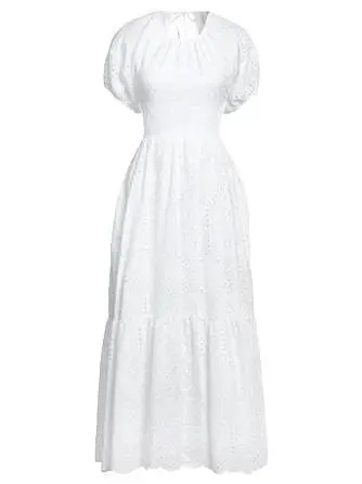 SOUVENIR Cotton Maxi Dress - White