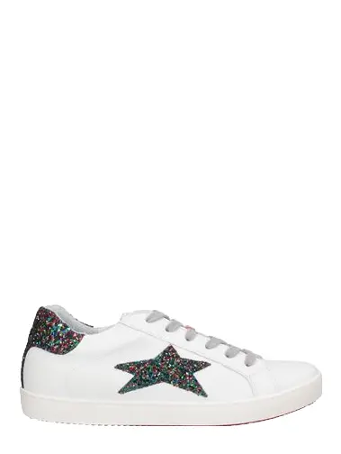 ISHIKAWA Leather Low-top Sneakers - White