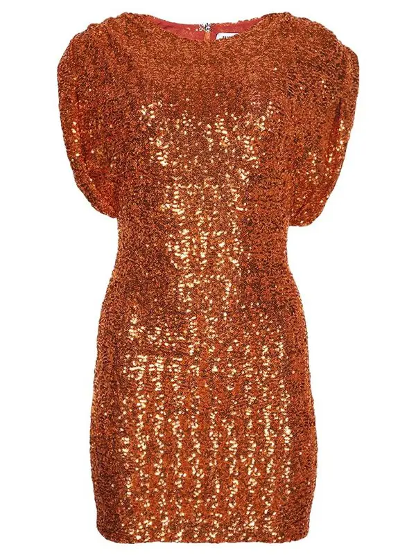 Attico Annie Mini Dress - Orange