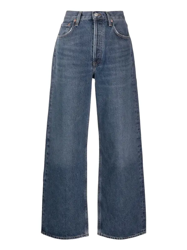 AGOLDE Wide-leg Jeans - Blue