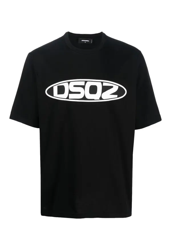Dsquared2 Logo-print Short-sleeve T-shirt - Black