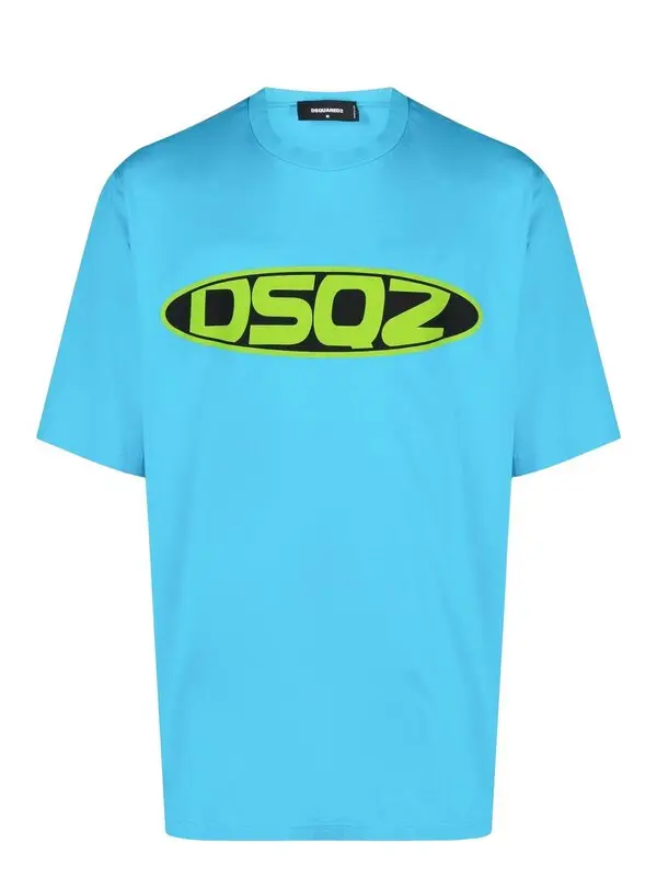 Dsquared2 Logo-print Short-sleeve T-shirt - Blue