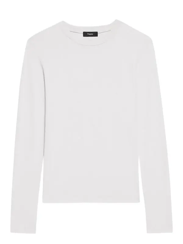 Theory Tiny Tee Long-sleeve T-shirt - White