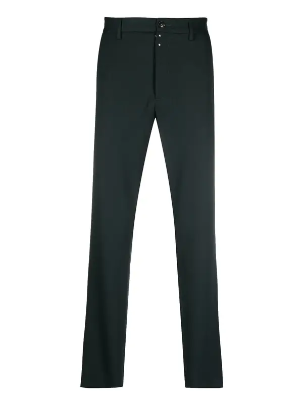 MAISON MARGIELA Slim-cut Leg Trousers - Green