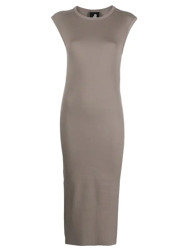 THOM KROM Jersey Midi Dress - Neutrals