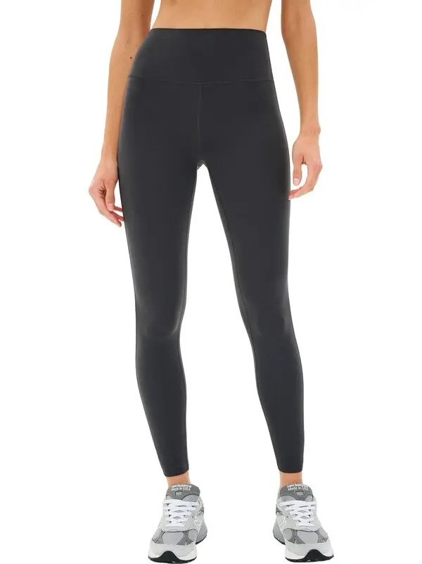 Splits59 Clare High Waist Rigor 7/8 Legging - Graphite/white