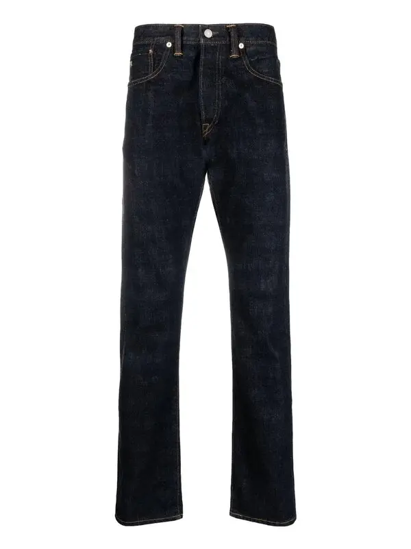 Ralph Lauren Slim-cut Five-pocket Jeans - Blue
