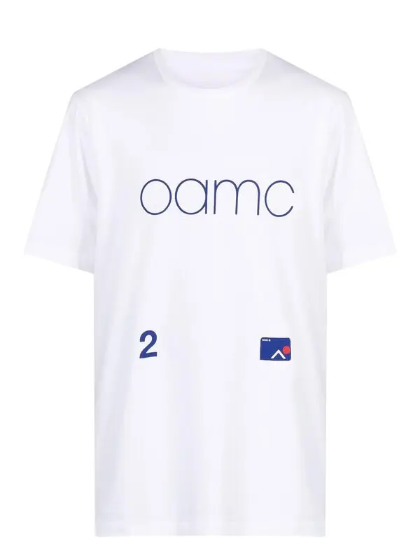 OAMC Logo-print Cotton T-shirt - White