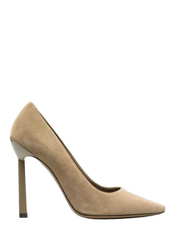 FERRAGAMO Justina 110mm Pointed-toe Pumps - Neutrals
