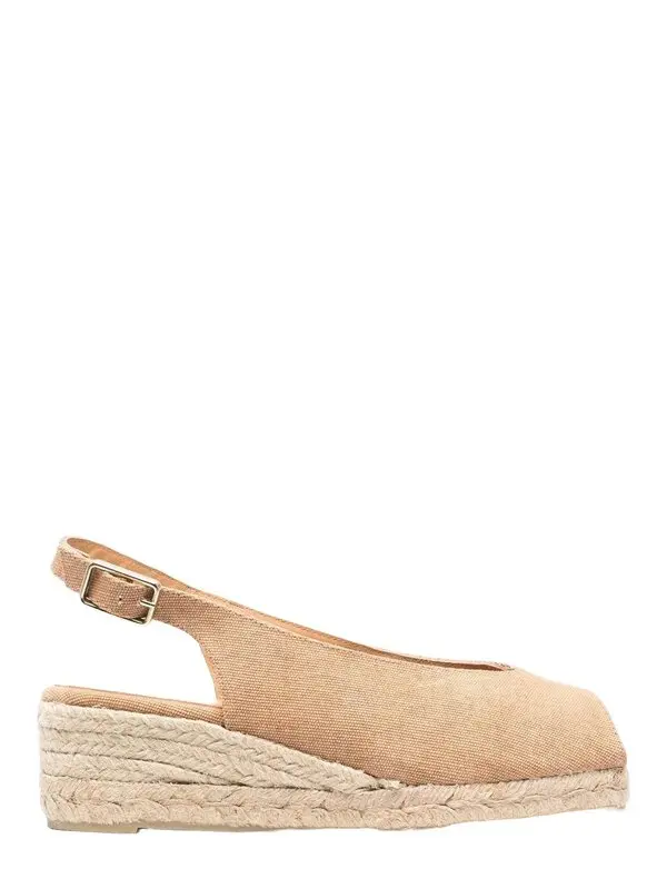 CastaÑer 55mm Slingback Espadrilles - Brown