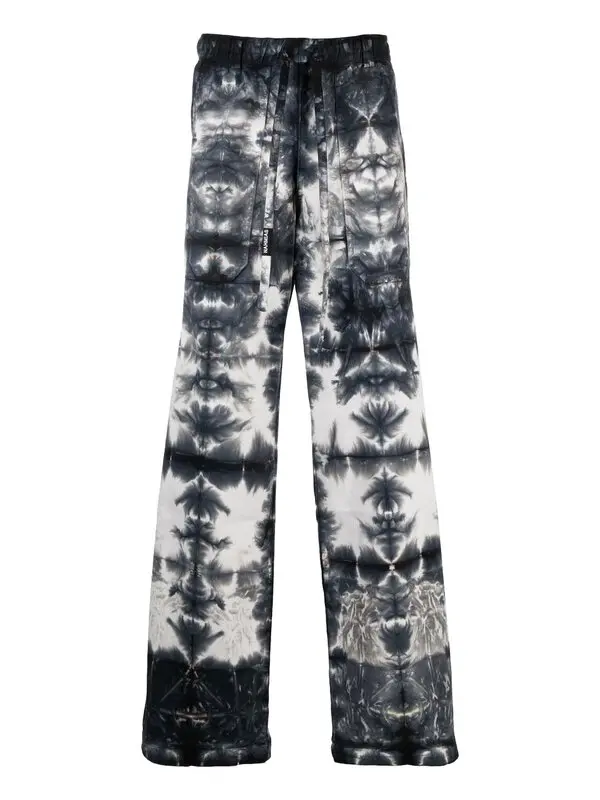 NAHMIAS Tie-dye Wide-leg Trousers - Blue