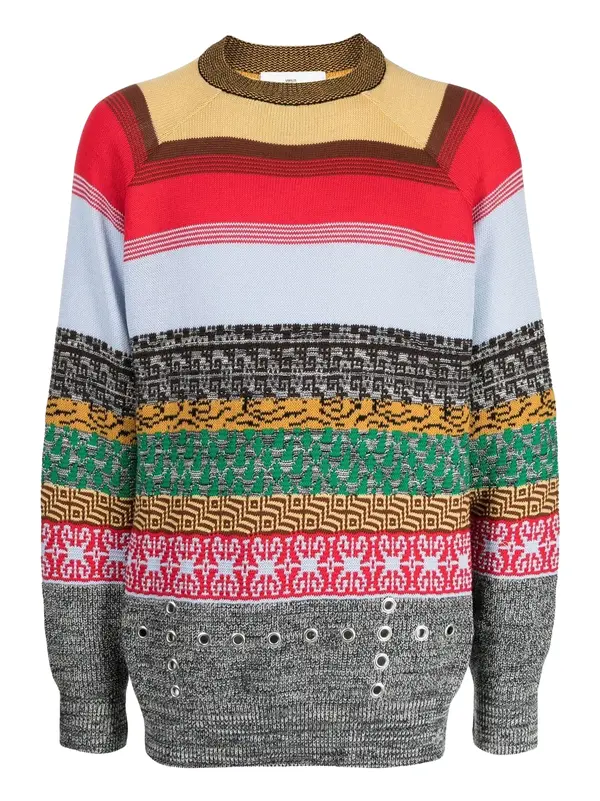 Toga Intarsia Knit Jumper - Multicolour
