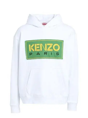 Kenzo Cotton Blend Sweatshirt - White