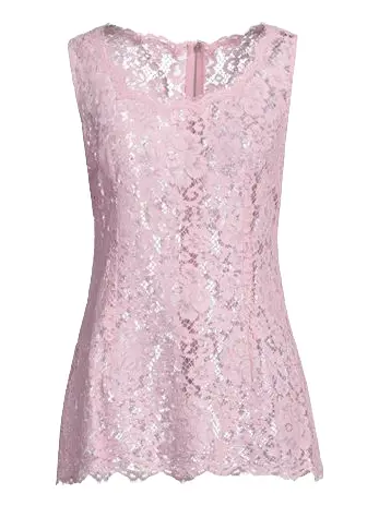 Dolce & Gabbana Lace Top - Pink