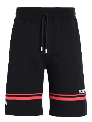 Gcds Cotton Bermuda Shorts - Black