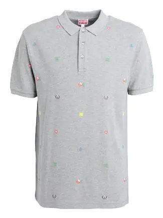 Kenzo Polo Shirt Size Organic Cotton - Grey