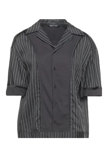 Neil Barrett Satin Striped Shirt - Black