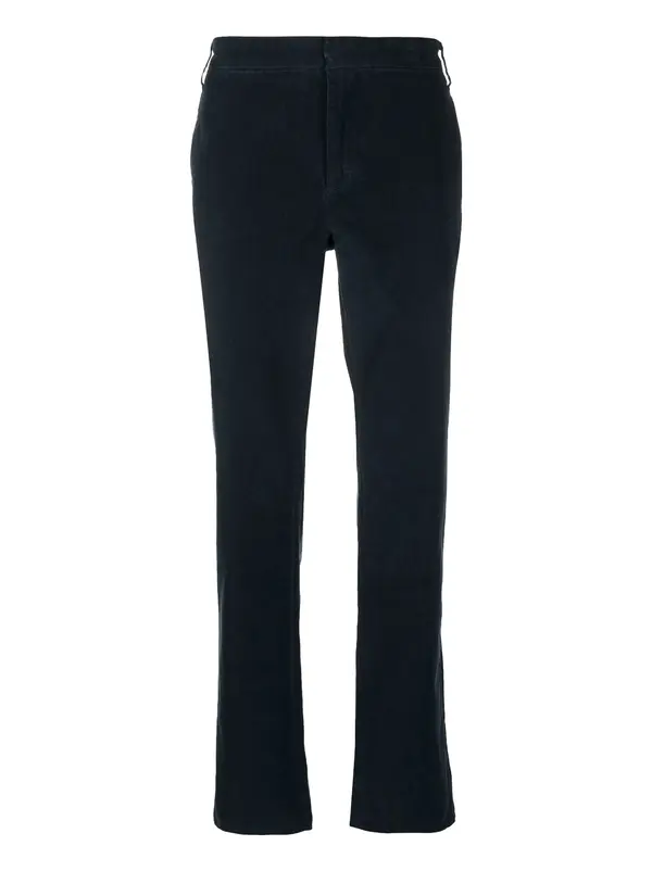 FRAME Slim-cut Leg Trousers - Blue
