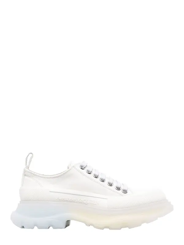 Alexander McQueen Tread Slick Sneakers - White