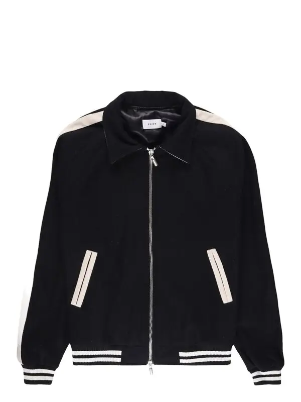 Rhude Motif-print Bomber Jacket - Black