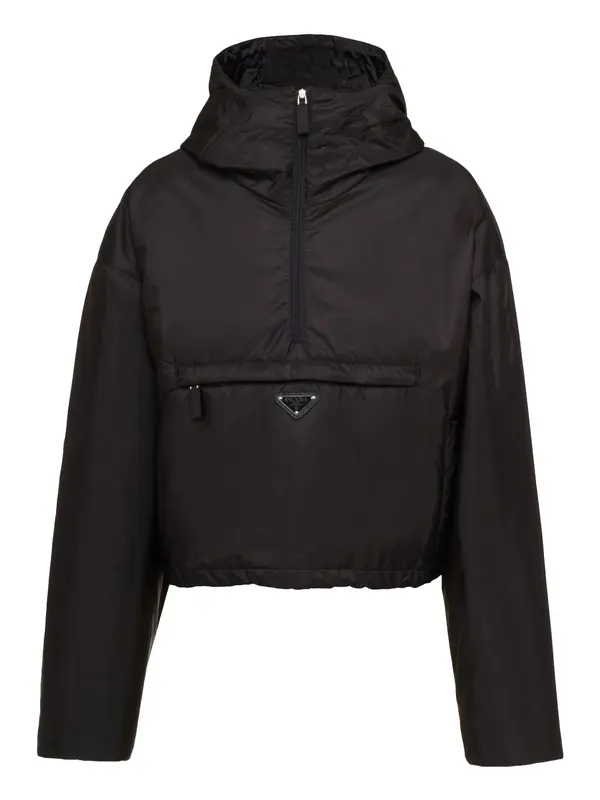 Prada Re-nylon Blouson Jacket - Black