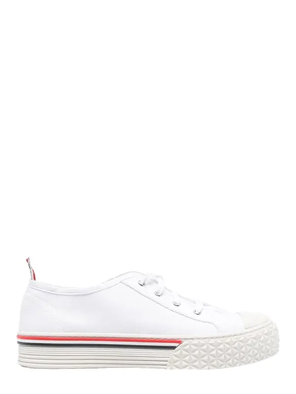 Thom Browne Collegiate Low-top Sneakers - White
