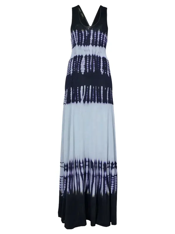Proenza Schouler Tie-dye Print Midi Dress - Blue