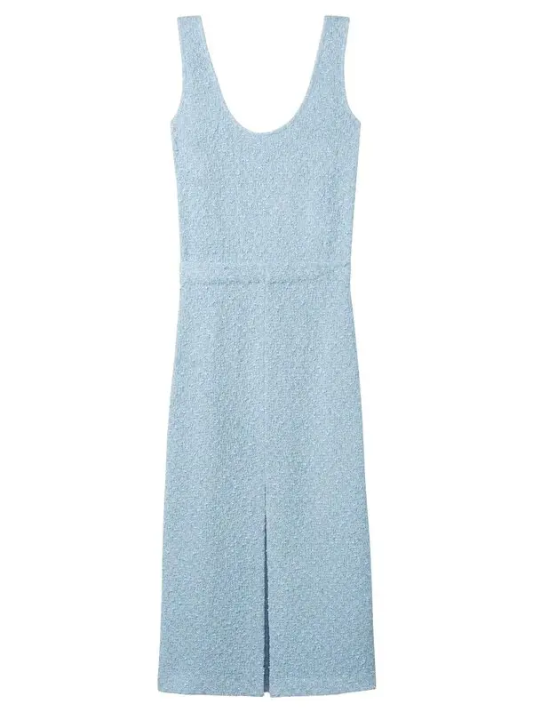 St. John Tweed Dress - Blue