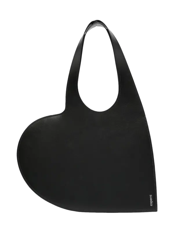 Coperni Heart Tote Bag - Black