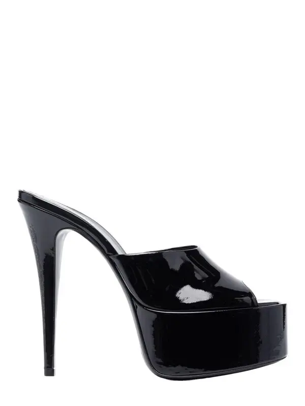 Paris Texas Marina Xx 155mm Mules - Black