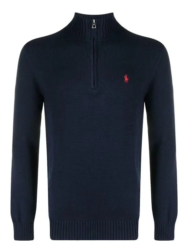 Polo Ralph Lauren Polo Pony Half-zip Sweatshirt - Blue