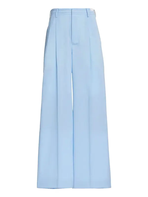 Marni Wide-leg Tailored Trousers - Blue