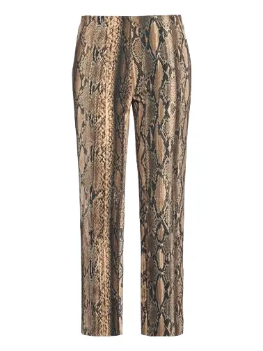 Just Cavalli Animal Print Tapered Pants - Beige