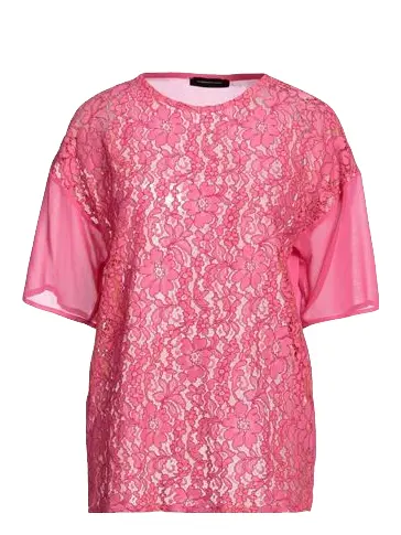 LES BOURDELLES DES GARÇONS Lace Top - Pink