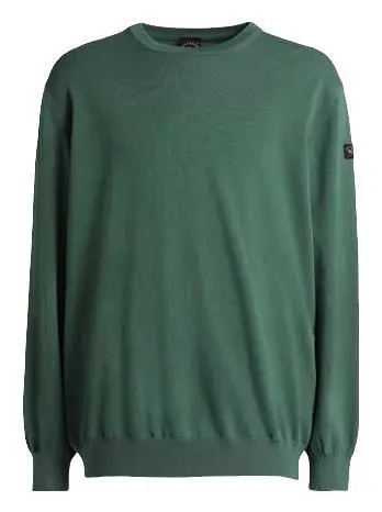 Paul & Shark Cotton Crewneck Sweater - Green